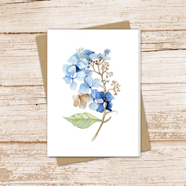 Watercolor Note Card - Etsy