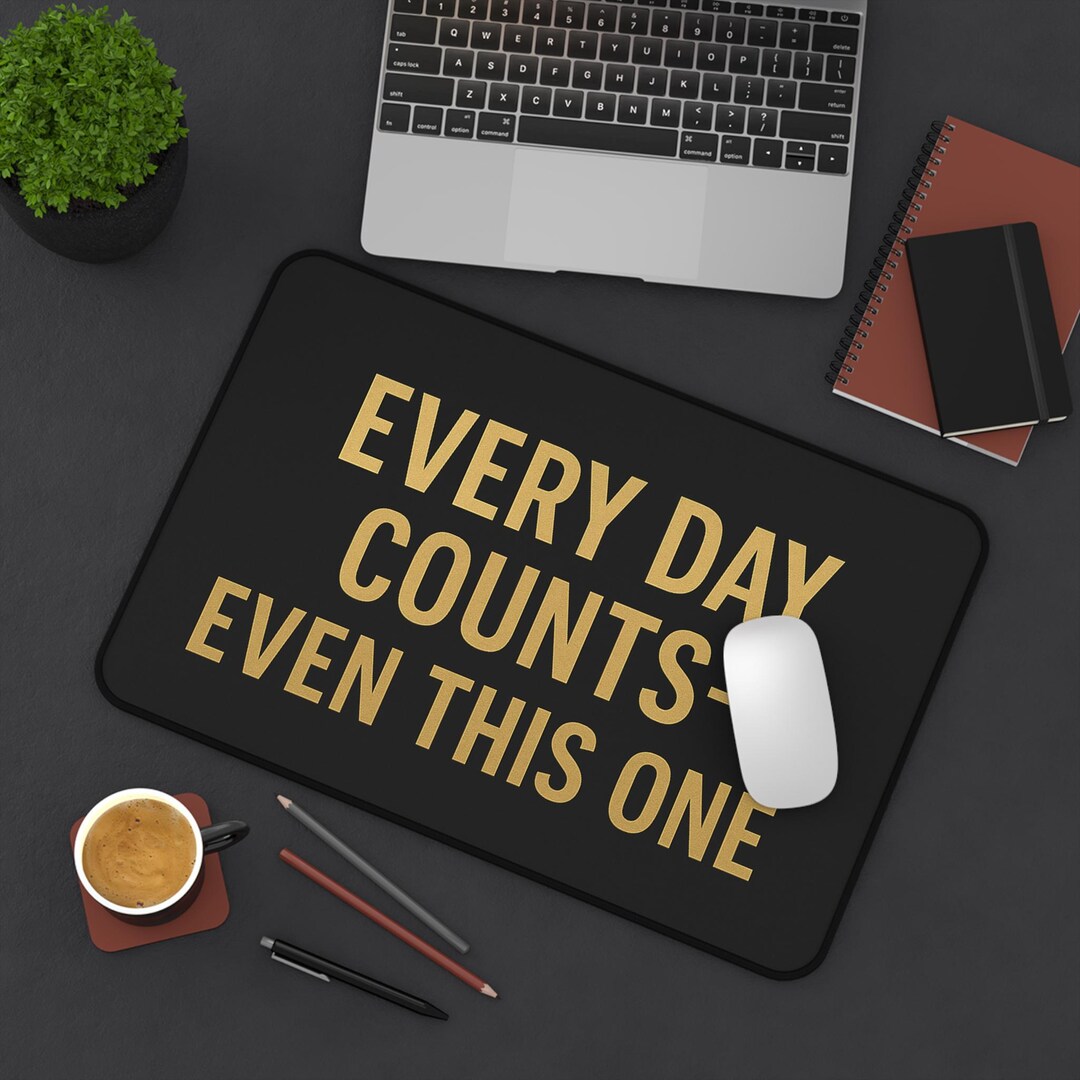 Customizable Neoprene Desk Mat - Anti-slip, Hemmed Edge - Etsy