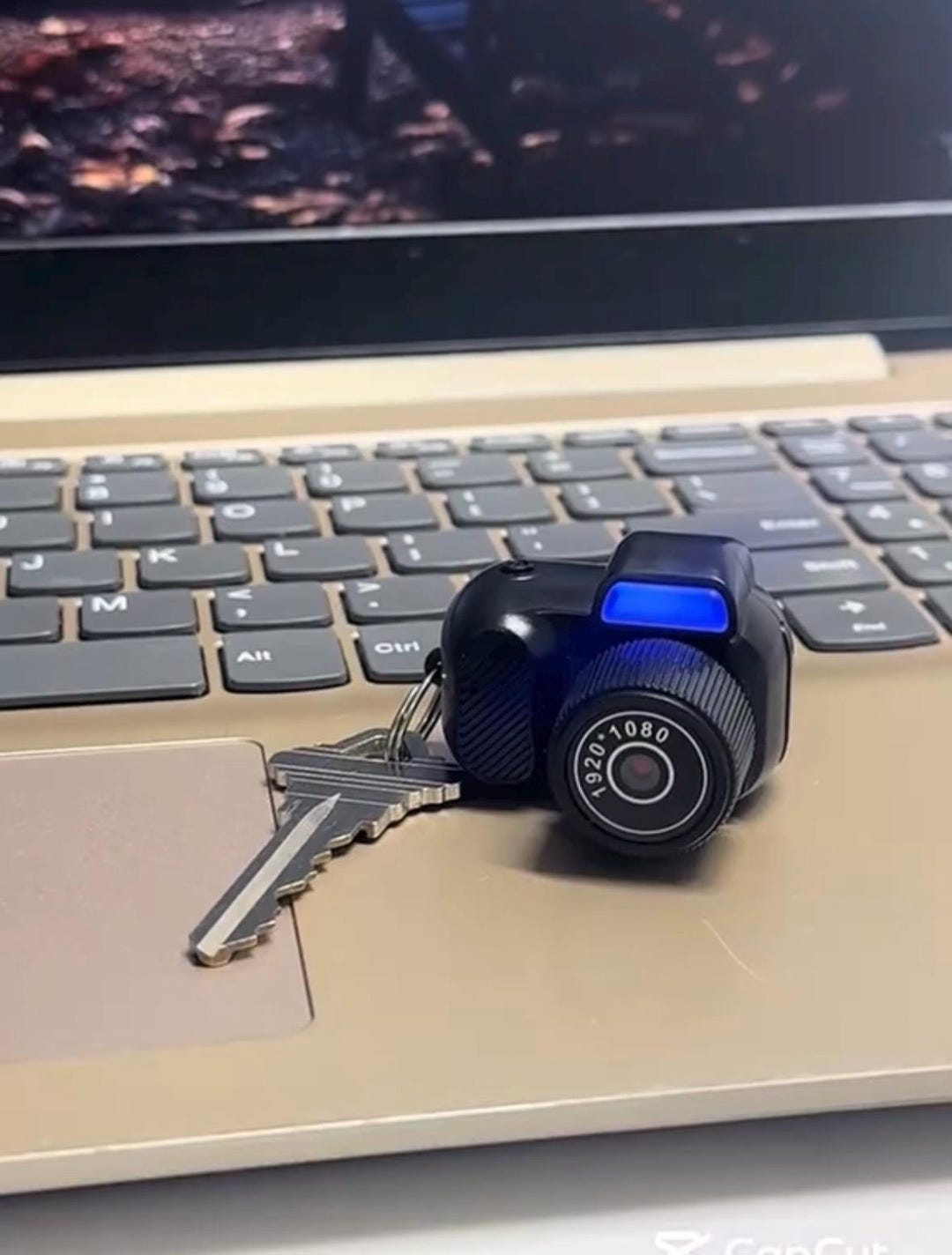 Mini DSLR Keychain Camera – 1080P HD Video Recorder, Tiny Spy Cam ...