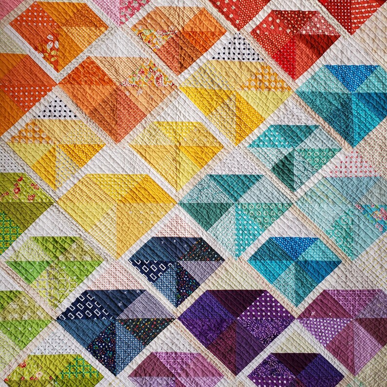 Special Bundle - the Original and Scrappy Birthstone Quilt PDF Patterns ...