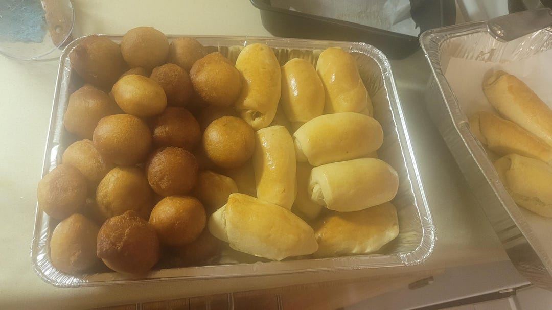 Assorted Puff Puff and Baked Fish Row - Etsy
