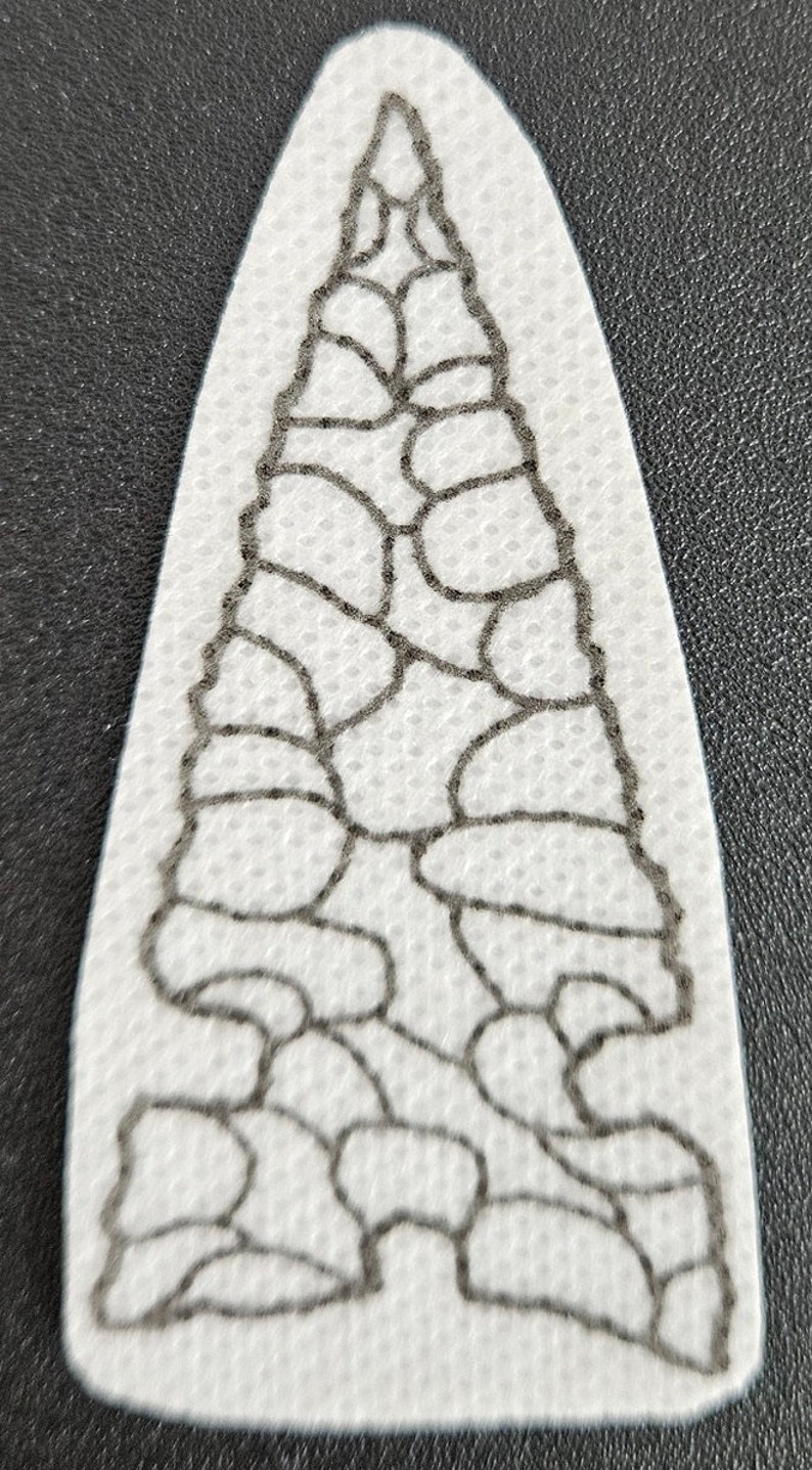 Arrowheads/ Projectile Points Stick and Stitch Transfer Embroidery ...