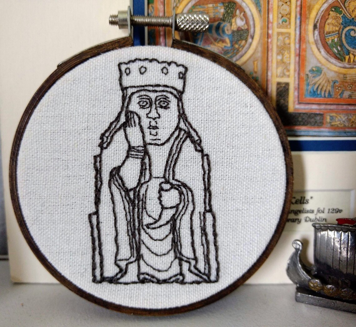 Lovely Lewis Chessmen - PDF Embroidery Pattern - Etsy