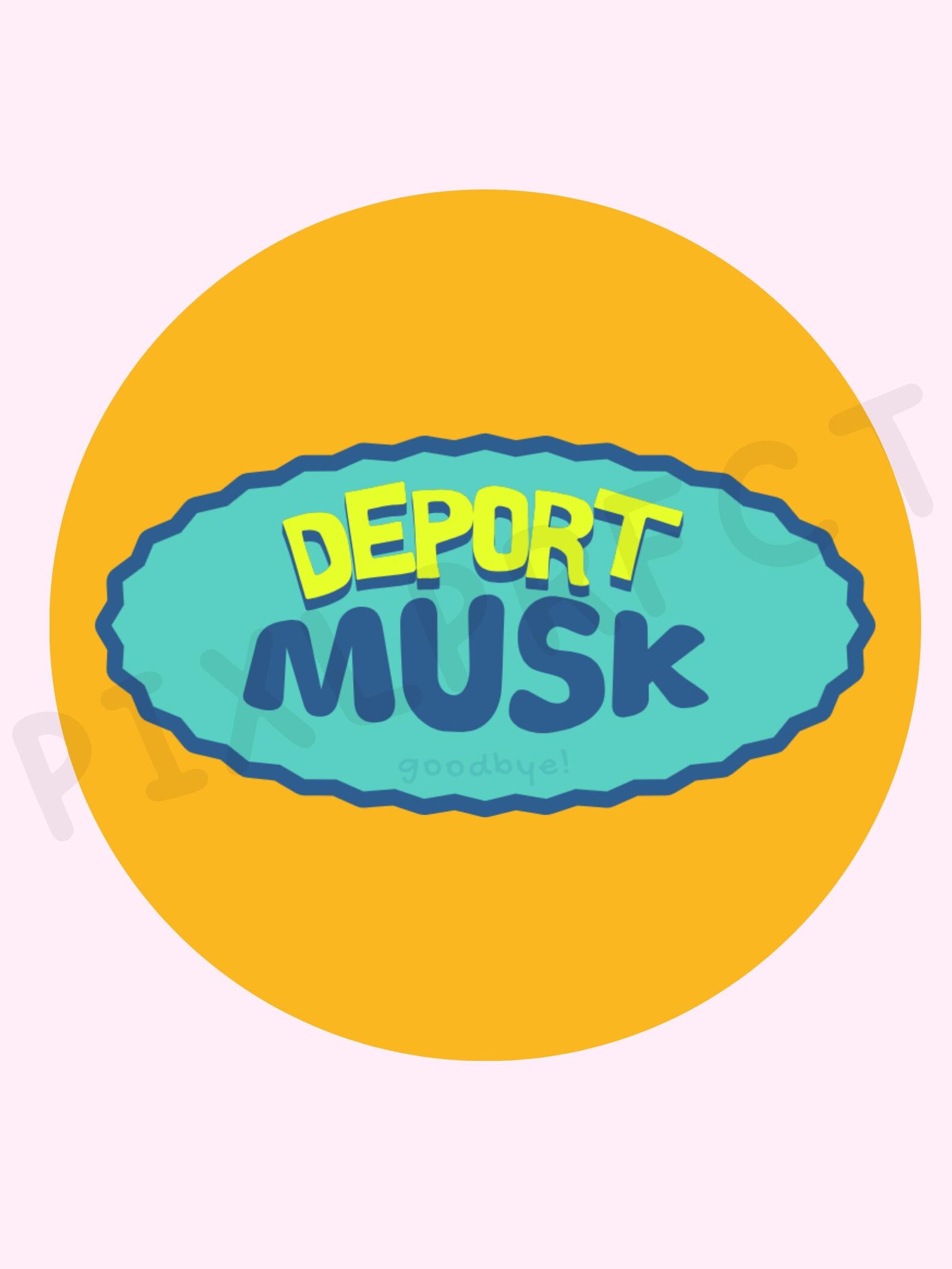 Anti Musk DEPORT MUSK PNG Decals Stop Elon Sticker Tshirt - Etsy