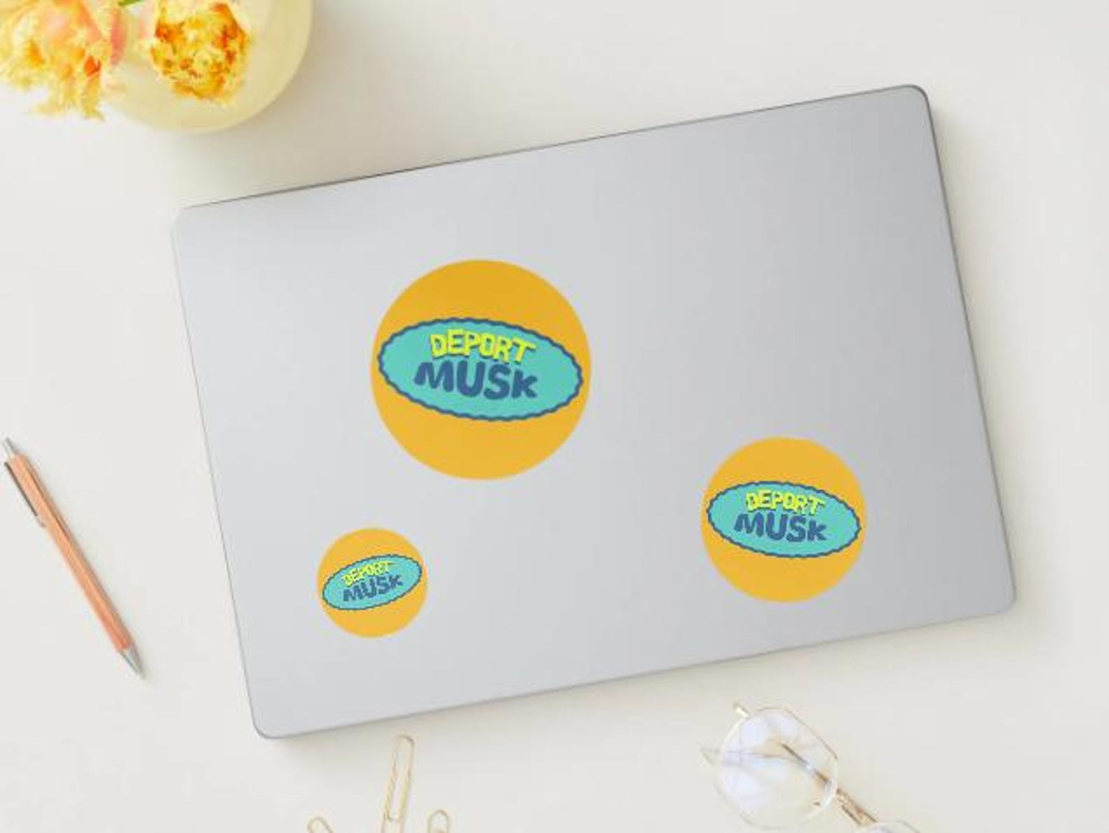 Anti Musk DEPORT MUSK PNG Decals Stop Elon Sticker Tshirt - Etsy