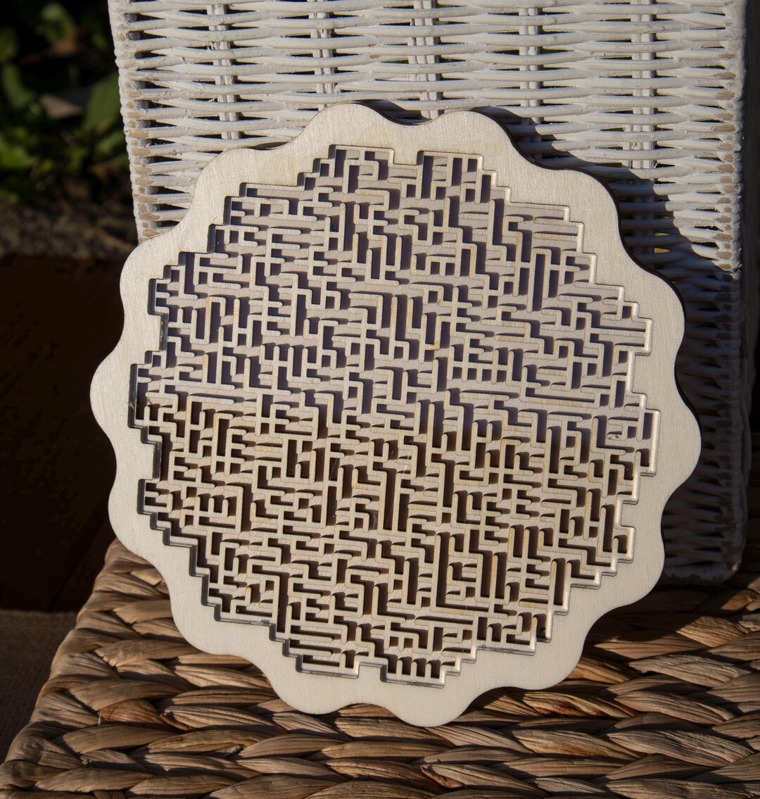 Maze (15cm, 1.6mm Steel Ball, Clear Acrylic 'window', Challenging) - Etsy