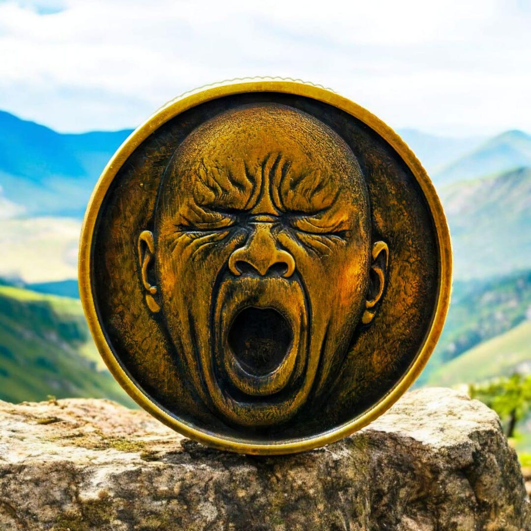 The Sleeper’s Struggle – Double-sided Engraved Brass Coin | Sleep Vs ...