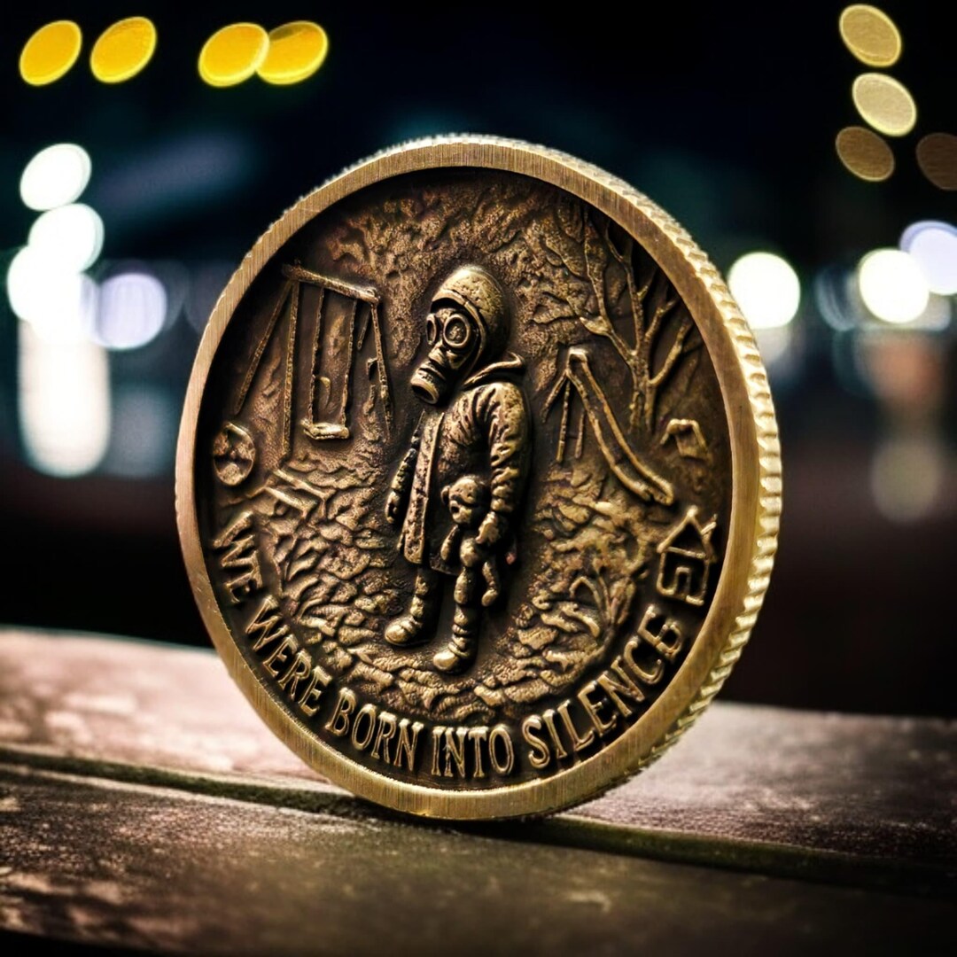 Children of the Fallout | Post Apocalyptic Brass EDC Coin | We Were ...