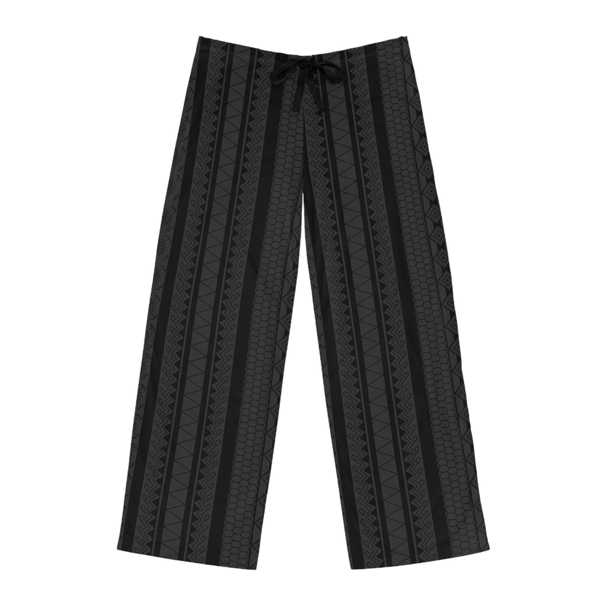 Filipino Tribal Black on Gray Men's Pajama Pants (AOP) - Etsy
