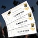 Graduation Ceremony Ticket Invitation: Editable Template (instant ...