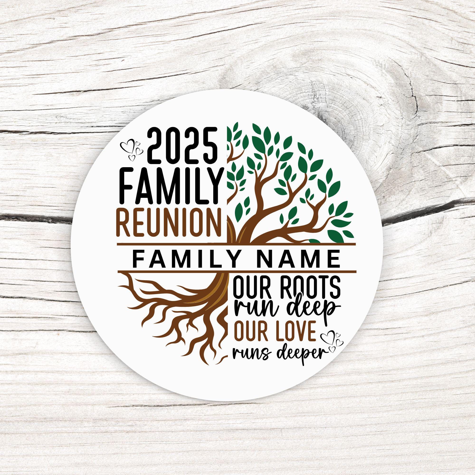 Family Reunion Tree 2025 Svg Png | Tree of Life Family Tree Shirt ...