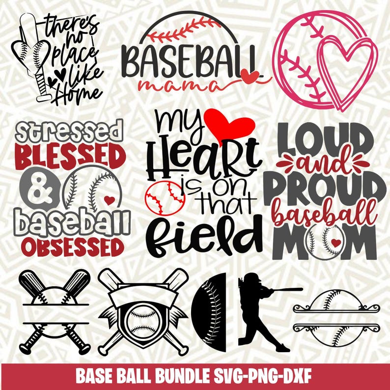 Custom Baseball SVG Bundle | Editable Baseball Bundle | Baseball Shirt ...