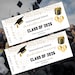 Graduation Ceremony Ticket Invitation: Editable Template (instant ...