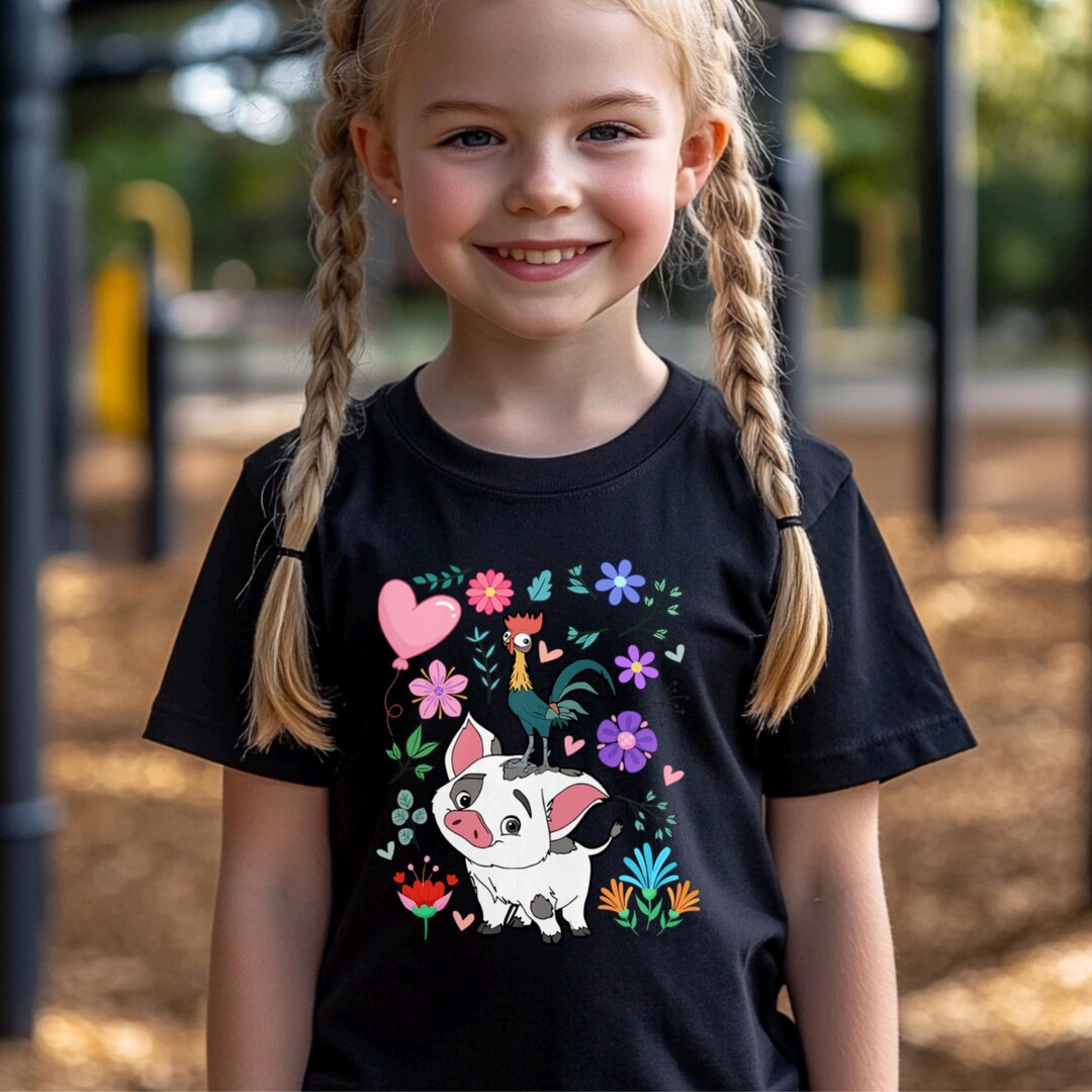 Hei Hei and Pua Moana Shirt, Disney Moana Shirt, Disney Hei Hei Shirt ...