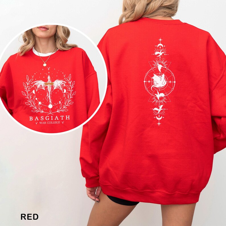 Basgiath War College Fourth Wing Sweatshirt, Dragon Rider Xaden Riorson ...