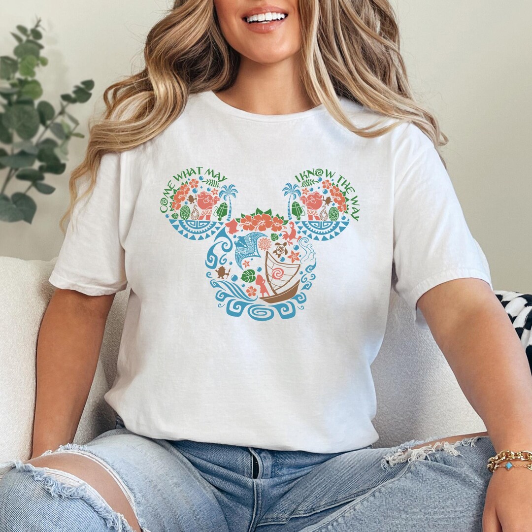 Disney Moana Mickey Head Shirt, Disney Moana 2 Shirt, Disney Family ...