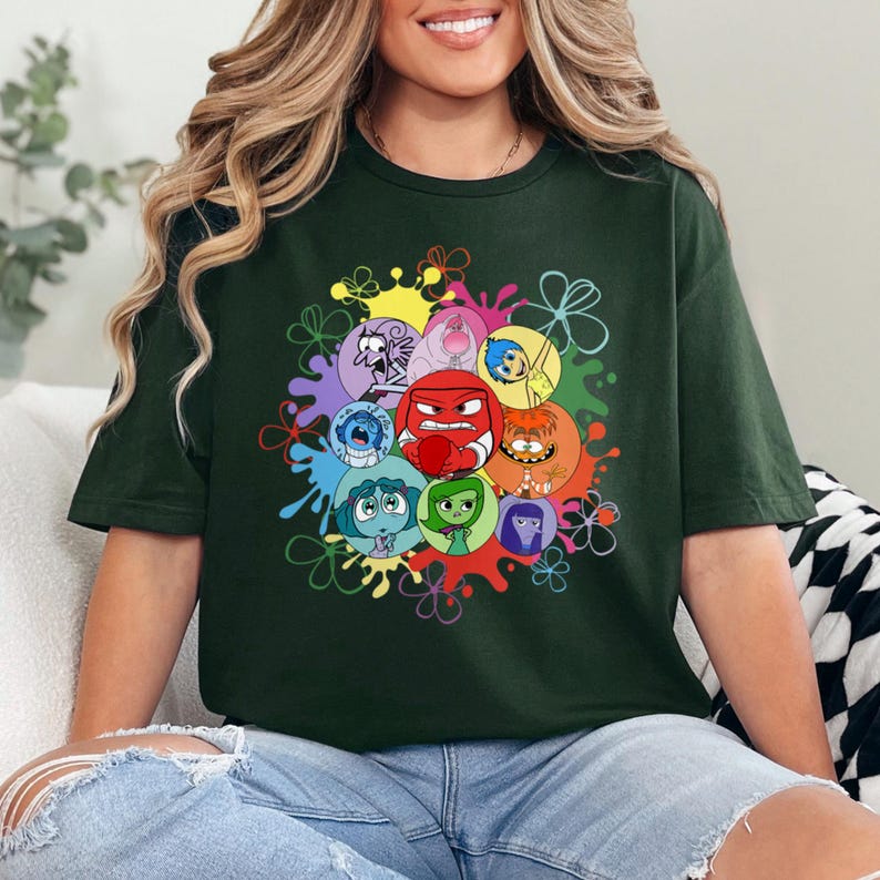 Inside Out Characters, Pixar Inside Out Shirts, Pixar Inside Out 2 ...