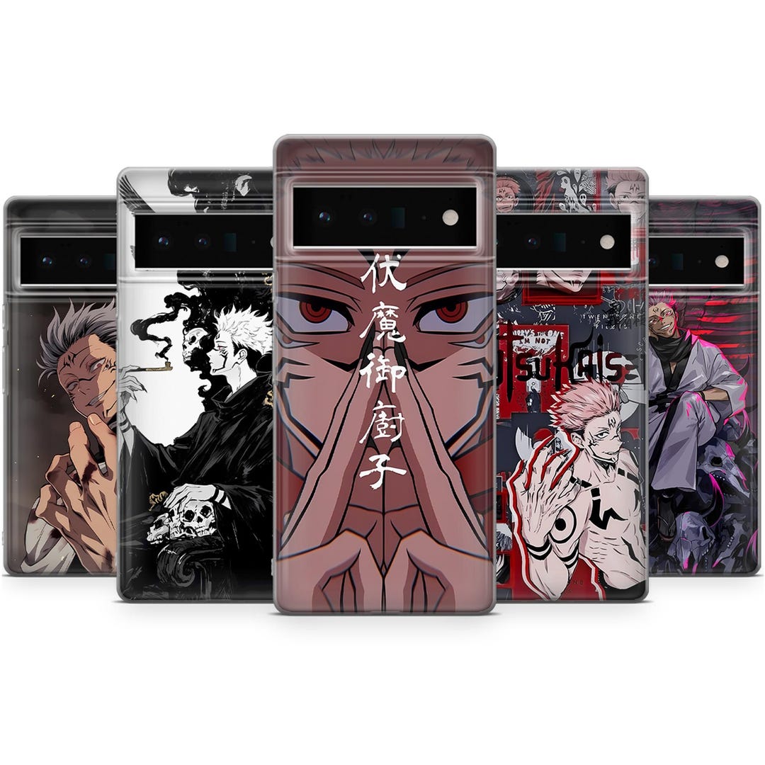 Ryomen Sukuna Phone Case Jujutsu Kaisen Anime Cover for Google Pixel 9 ...