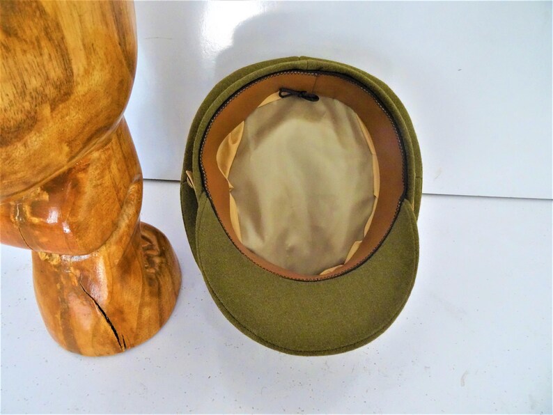 WW2 British Army General Staff Officers Peak Visor Cap Colonel and ...