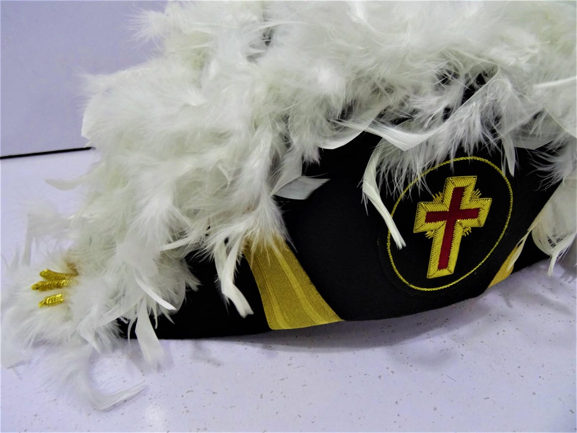 Masonic Knights Templar Sir Knight Chapeau - Deluxe (SKC-200 ...