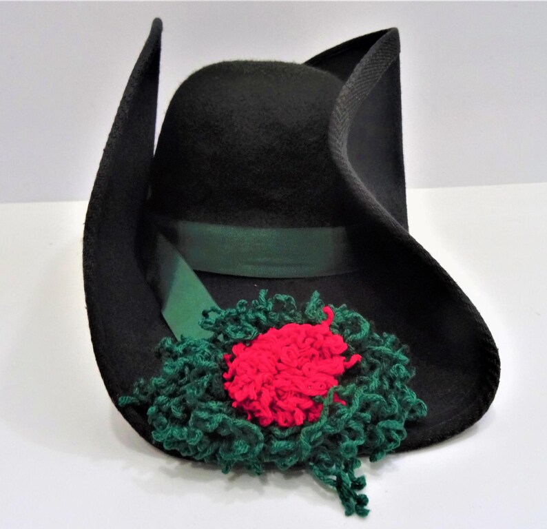 Hand Crafted Fur Felt Revolutionary War Hessian Cocked Hat - Etsy