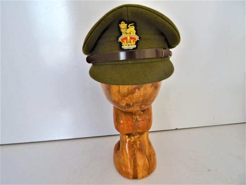 WW2 British Army General Staff Officers Peak Visor Cap Colonel and ...