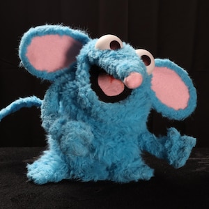 Tuttle the Mouse Hand Puppet - Etsy