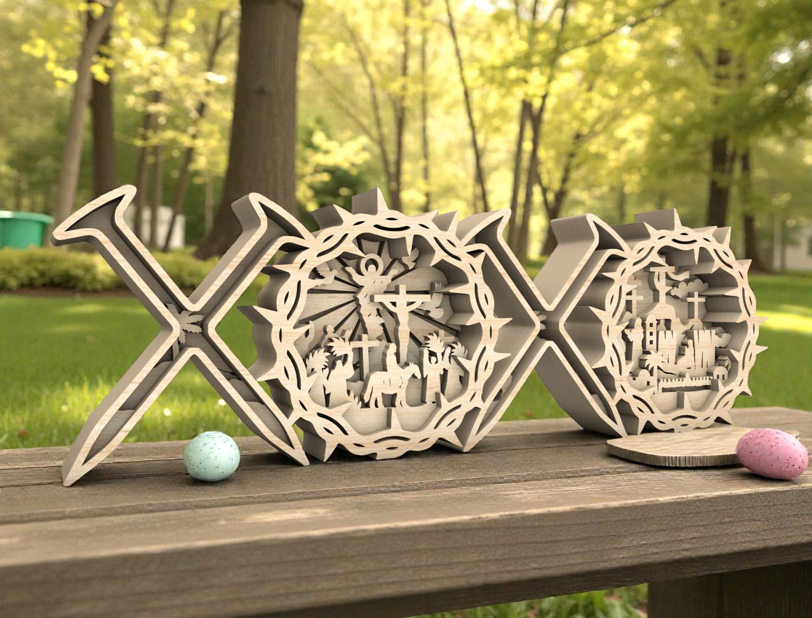 Religious Easter Bundle SVG, Faith XOXO Church, Resurrection Nativity ...