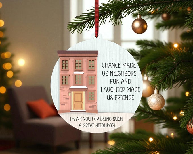 Story Card Neighbor Ornament SVG, Suncatcher, Car Charm Heartfelt ...
