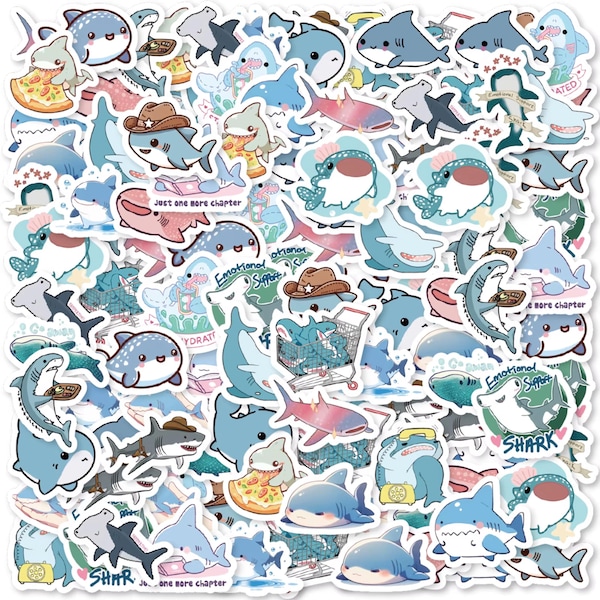 Cute Diary With Shark - Etsy UK