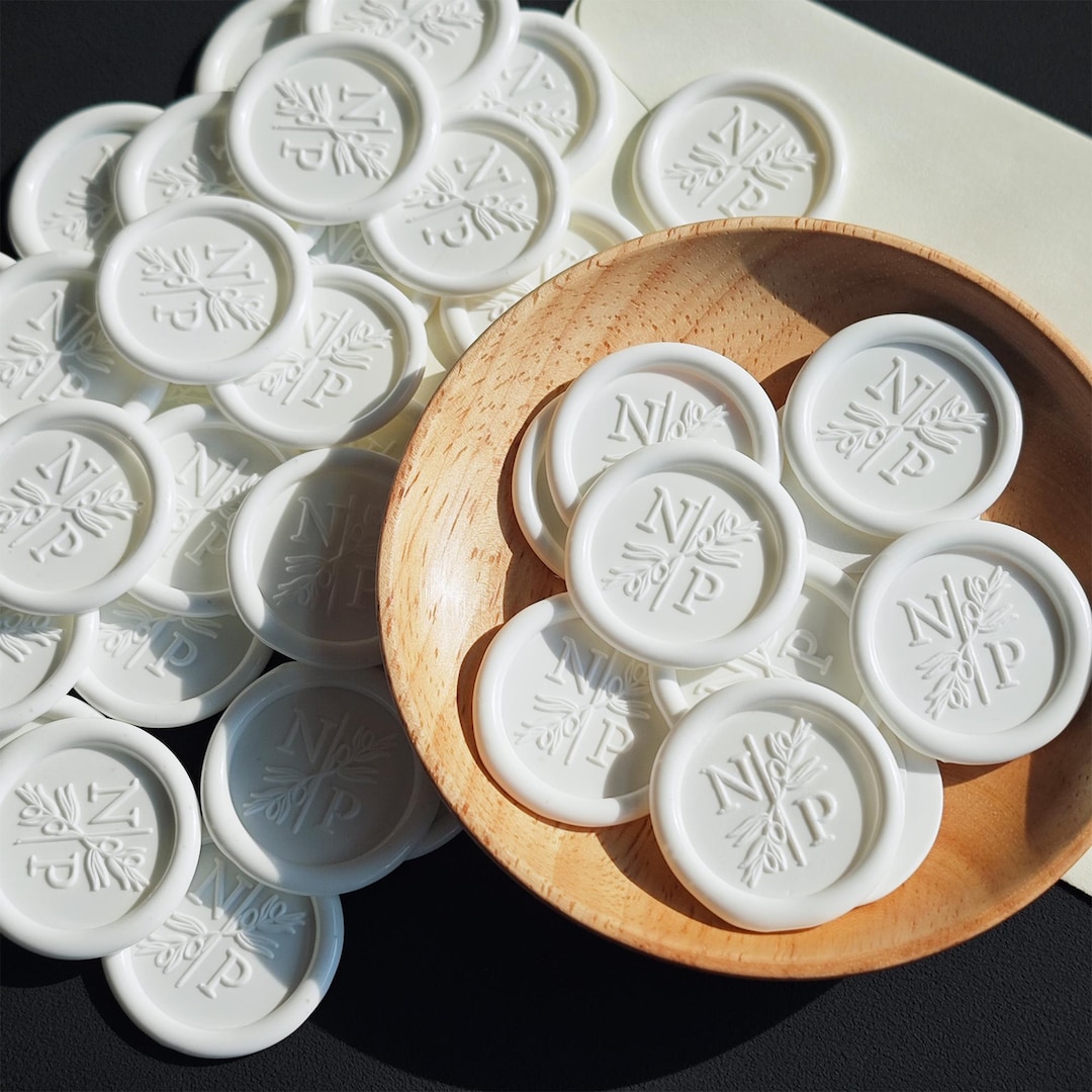 Custom Wax Seal Stickers, Personalized Wax Seals, Handmade Self ...