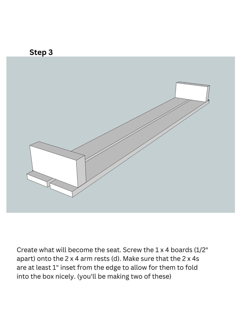 Kids Sandbox Plans With Build-in Seats - Step by Step Instructions DIY ...