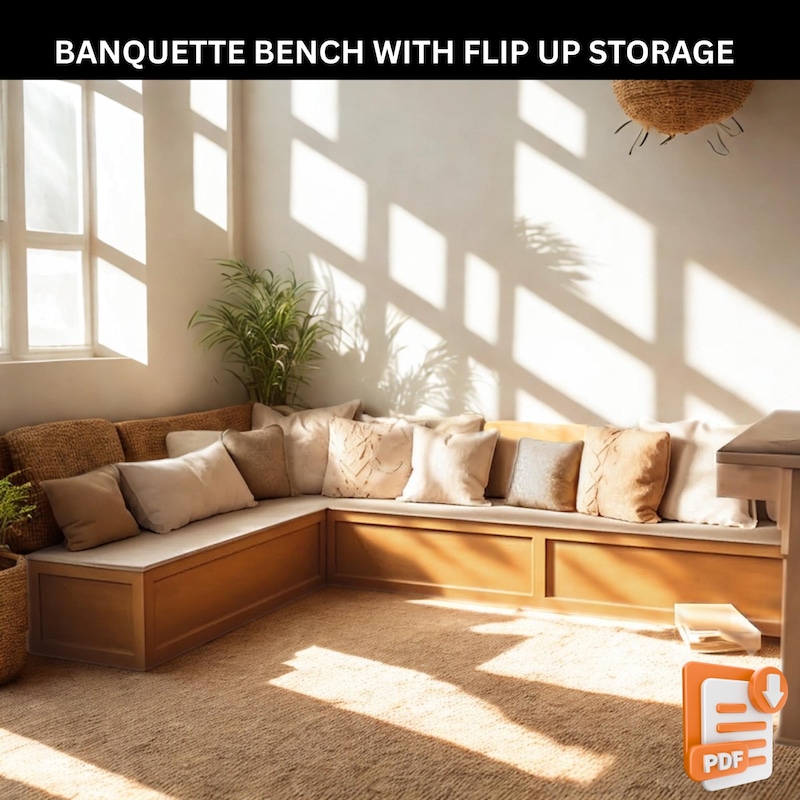 L Shape Kitchen Bench - Etsy