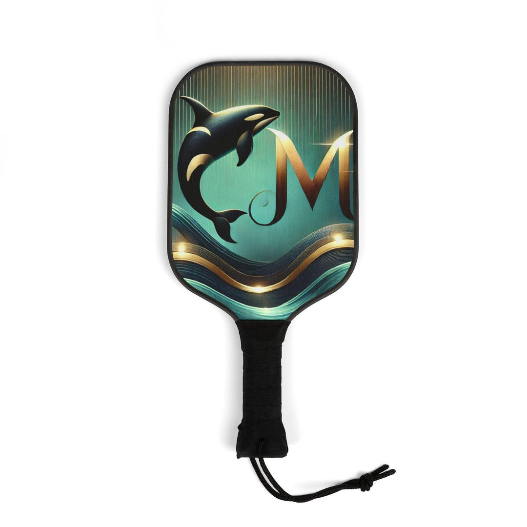 Orca Personalized Pickleball Paddle Set, Fun Outdoor Gear for ...