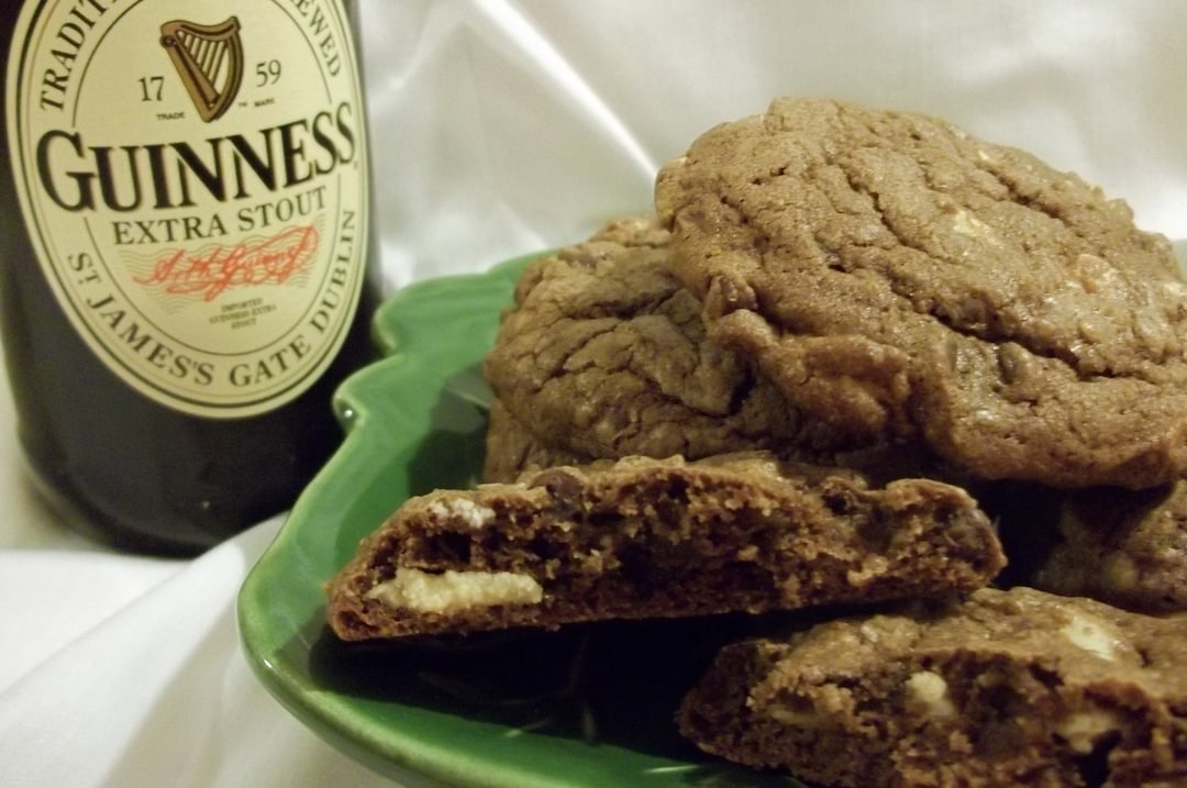 Guinness Chocolate Chunk Cookies 1 Dozen - Etsy