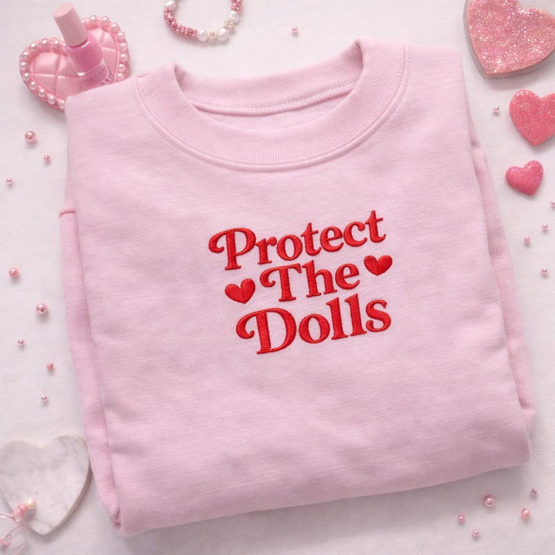 LGBTQ Ally Embroidered T-shirt, Protect the Dolls Gender Equality Gift ...