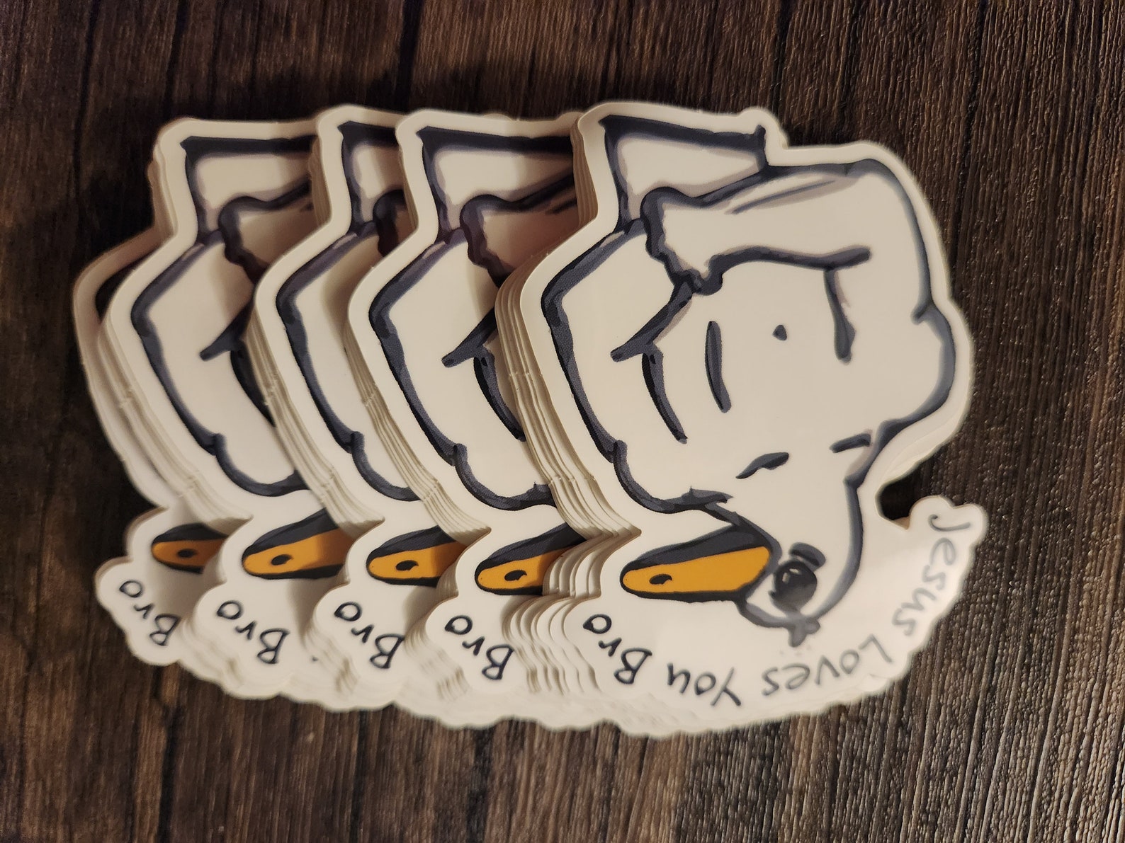 Buff Duck Sticker - Etsy