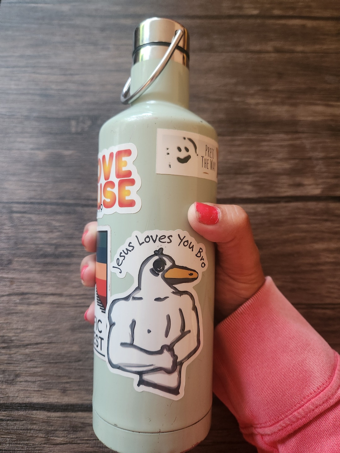 Buff Duck Sticker - Etsy