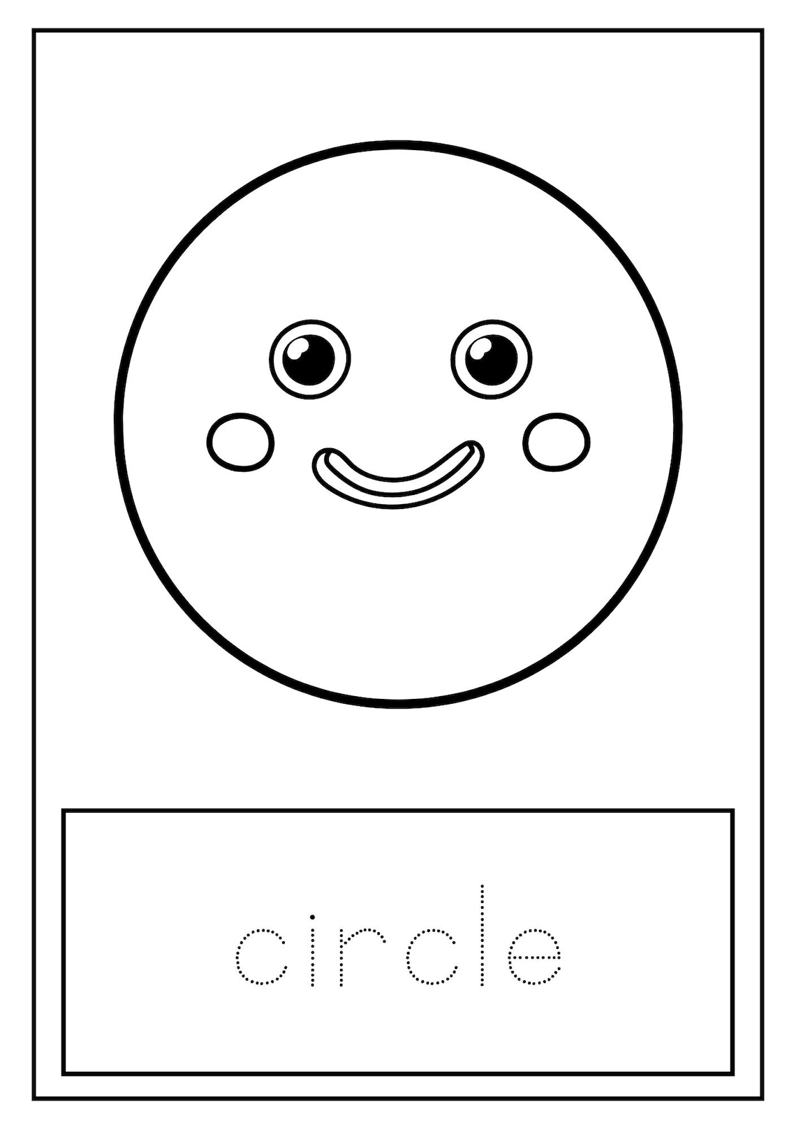 Shapes Coloring Book for Kids - Etsy