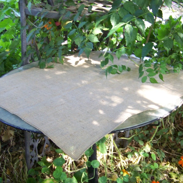 Burlap Table Cover - Etsy