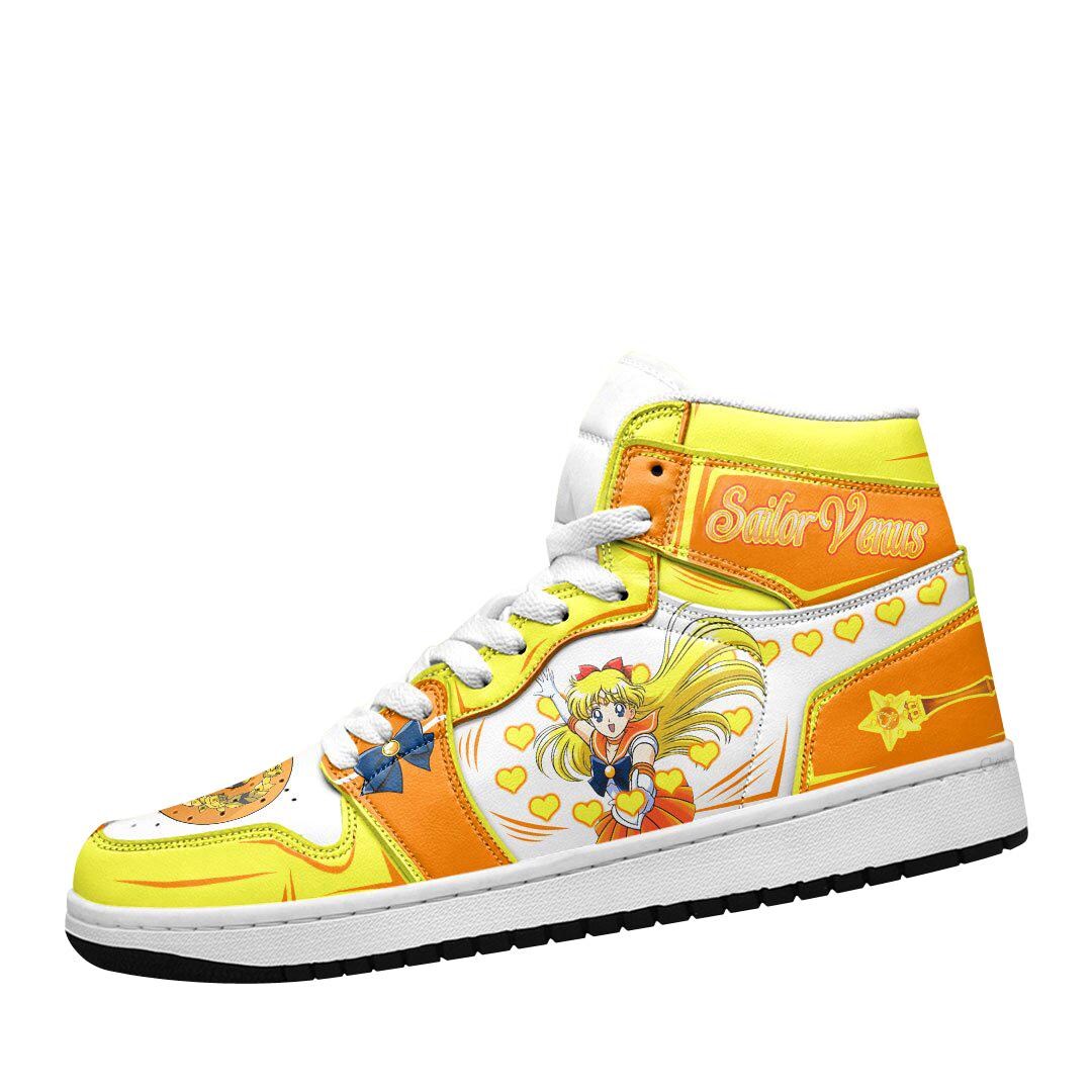 Custom Printed Sailor Venus Shoes for Women and Men Sailor Moon Anime ...