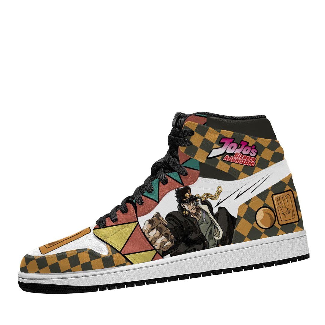 Custom Printed Jotaro Kujo Shoes for Women and Men Jojo's Bizarre ...