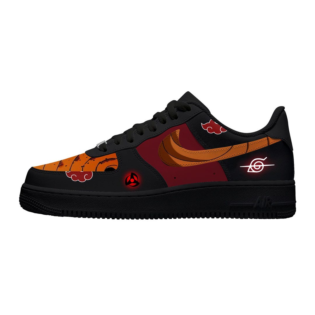 Personalized Akatsuki Obito Shoes for Women and Men Naruto Anime ...