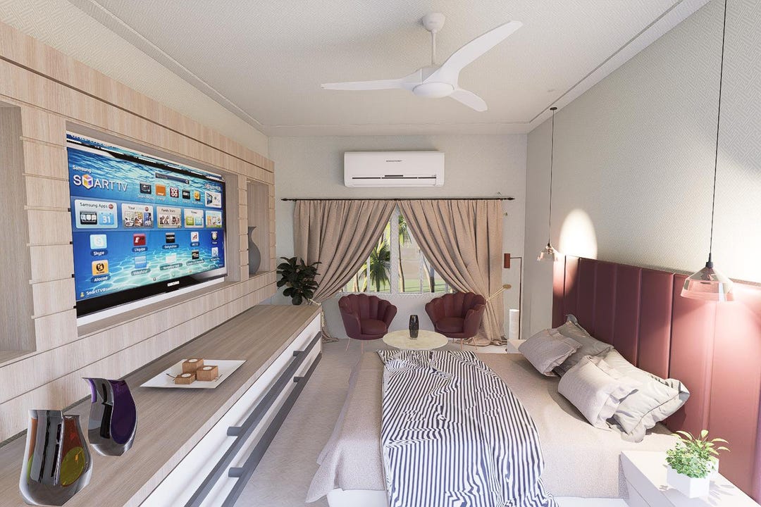 Custom Bedroom Design, Interior Design Services, 3D Interior Design ...