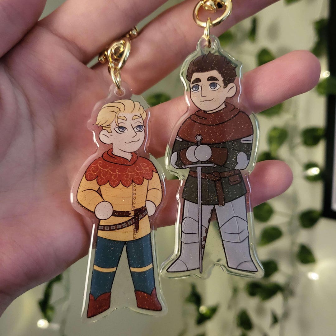 KCD2 Henry and Hans Acrylic Charms - Etsy