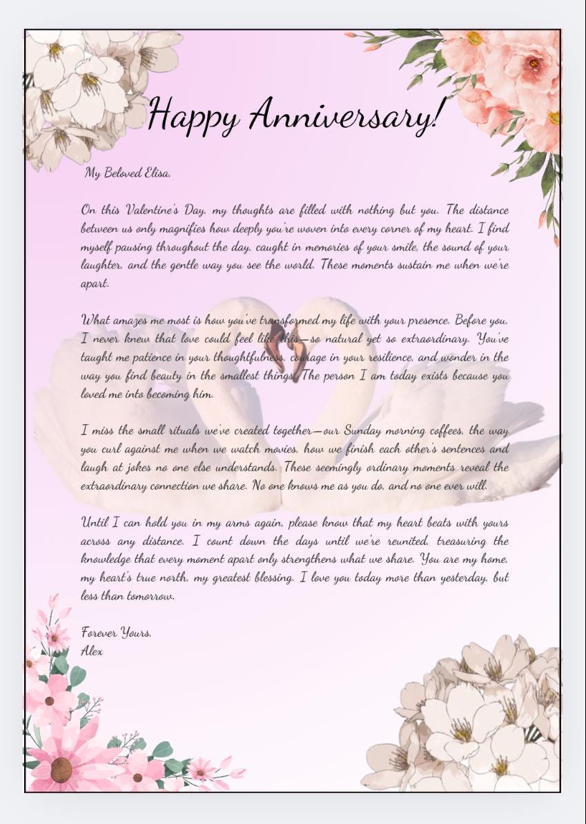 Fully Customized Handwritten-style Letter | Personalized for Any ...