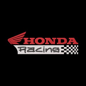 Honda Racing Embroidery Logo Design - Etsy