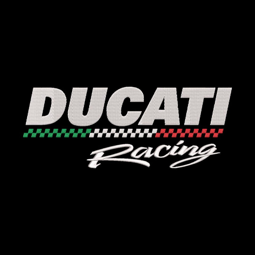 Ducati Racing Embroidery Logo Design - Etsy