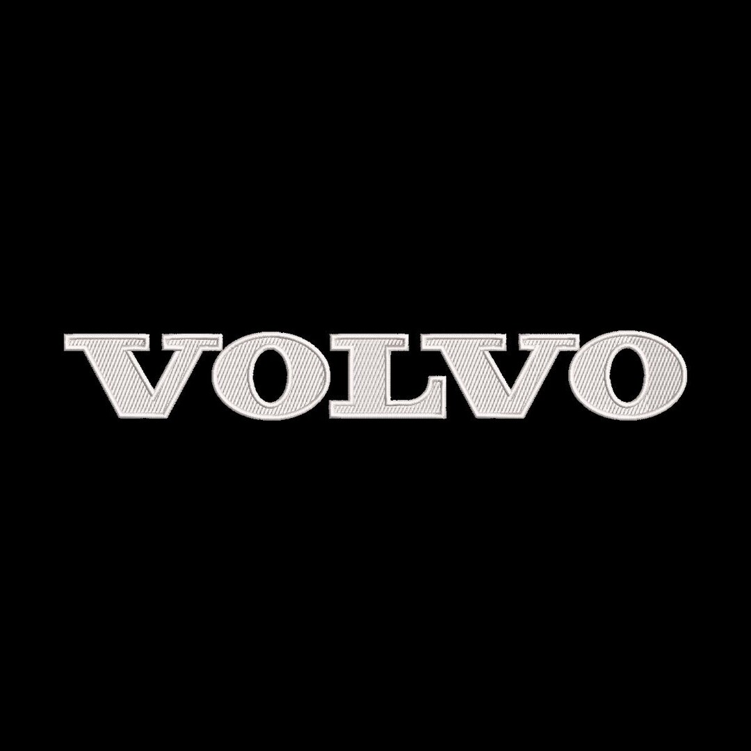 Volvo Embroidery Logo Design - Etsy