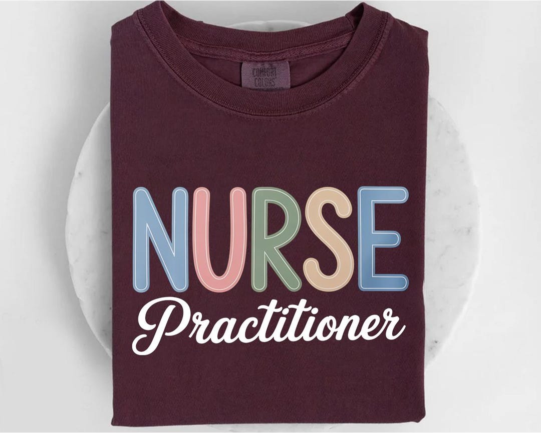 Retro Nurse Practitioner Shirt – Pastel NP Tee, Medical Gift - Etsy